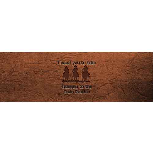 Trudeau To The Train Station – TUDIWRAP